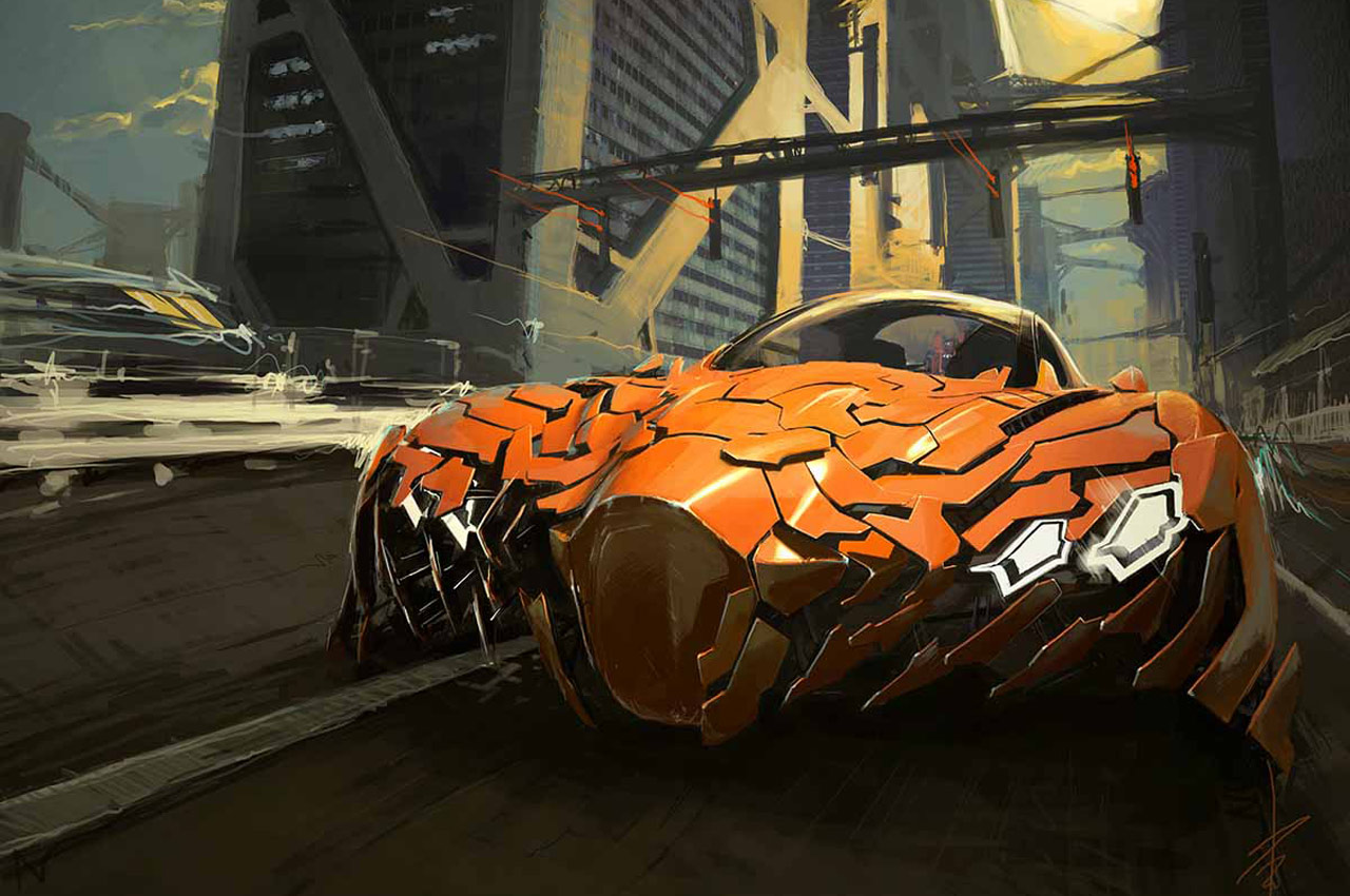 10 fantastiche auto futuristiche – Tutorials Photoshop, Web Design ...